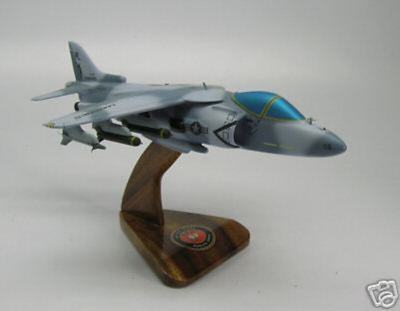 AV-8-B Harrier AV8 Airplane Desk Wood Model Big Free Shipping | eBay