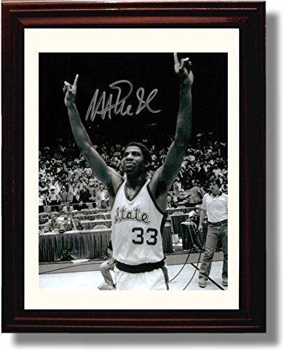 Unframed Magic Johnson - Michigan State Spartans B&W Autograph Promo ...