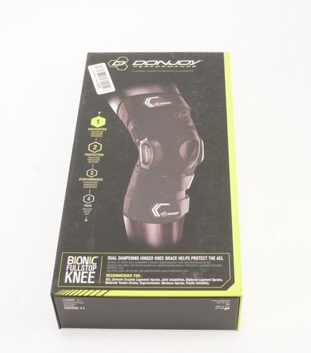 DonJoy Performance Bionic Fullstop Support Knee Brace Black Medium | eBay