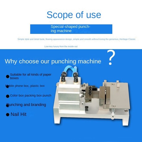 Special-shaped Punching Box Crescent Machine Carton Punching Square ...