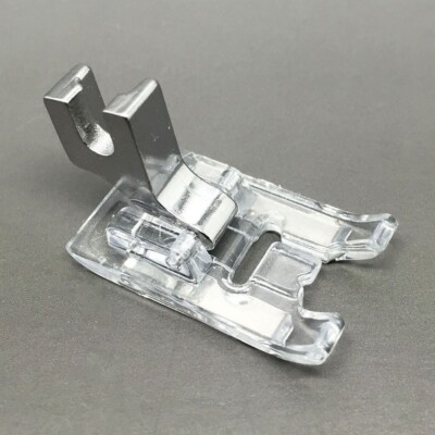 2 Pcs Clear Plastic Satin Stitch Applique Foot for Brother Singer ...