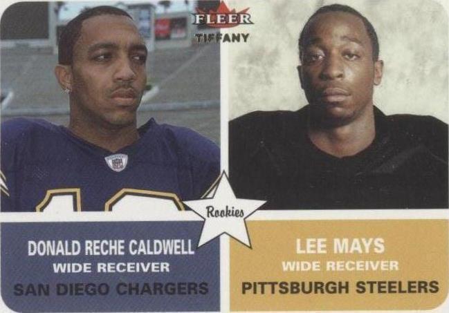 2002 Fleer Tradition - Rookies Reche Caldwell, Lee Mays #291 Tiffany ...