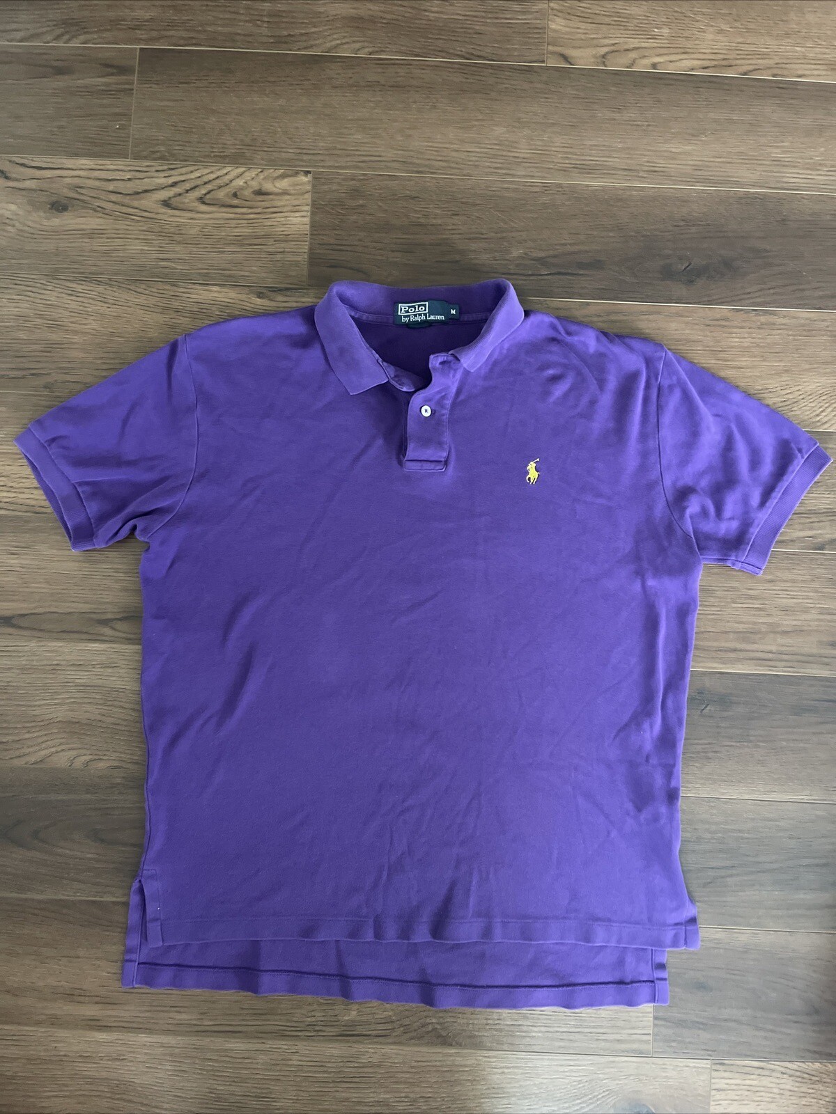 Polo Ralph Lauren Men's Classic Purple Medium Polo - Gem