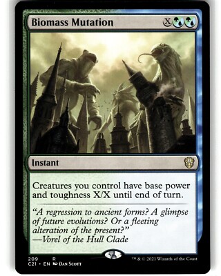 BIOMASS MUTATION Commander 2021 #209 C21(NM+)(MTG) | eBay