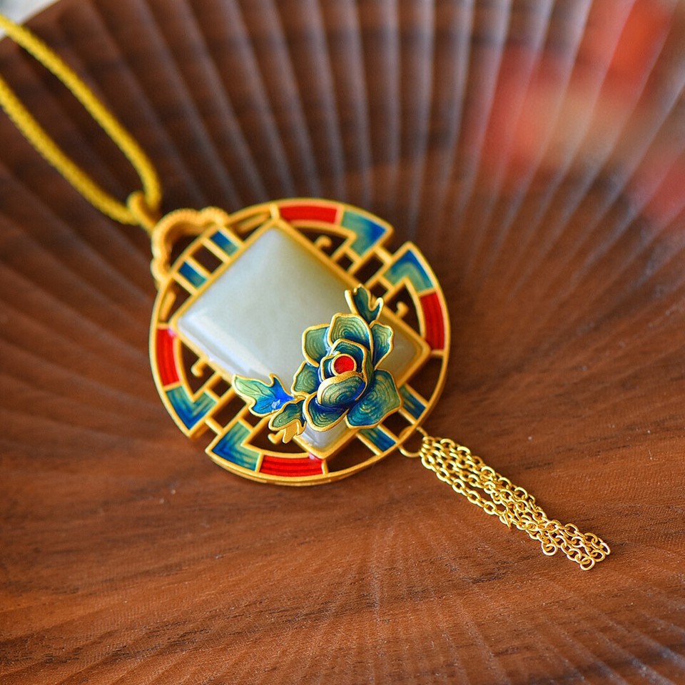 Ethnic Style Pendant Female Retro Chinese Style Cheongsam Hanfu Jewelry ...