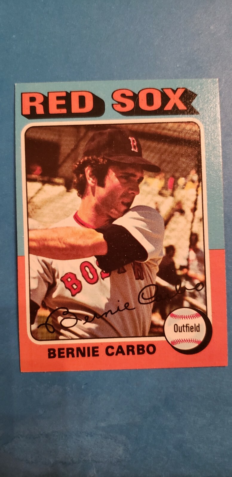 Bernie Carbo 1975 Topps Baseball Card # 379, Boston Red Sox NM | eBay