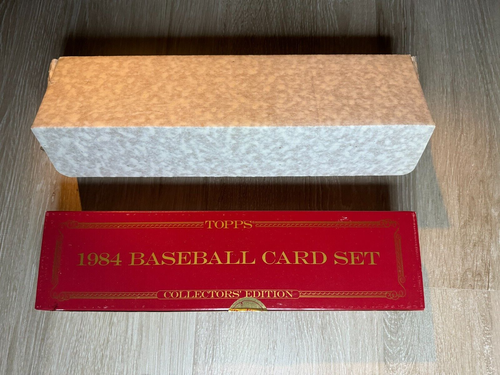 1984 Topps Tiffany Baseball Complete Set Factory Sealed!! | eBay