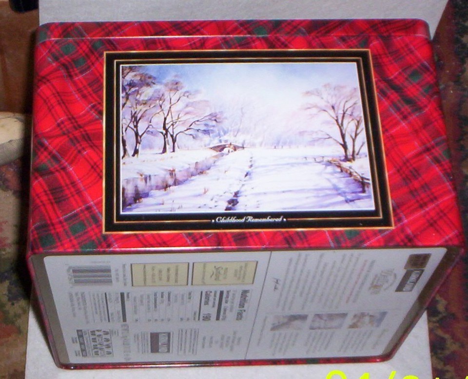 Kirkland Signature Walkers Premium Shortbread Cookie Tin EMPTY | eBay