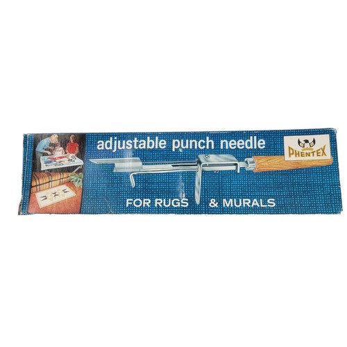 Vintage Phentex Adjustable Punch Needle For Rugs & Murals | eBay