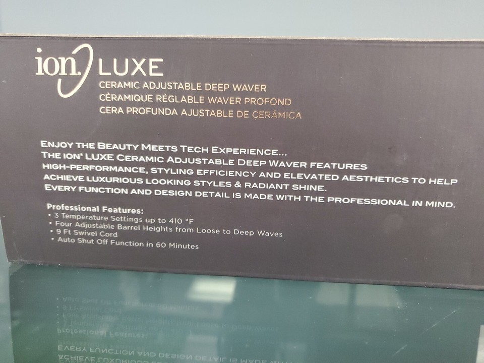 Ion Luxe Adjustable Deep Waver