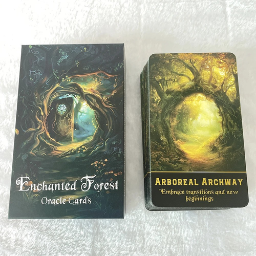Enchanted Forest Oracle Cards Wisdom Tarot Deck, 50-Cards | eBay UK