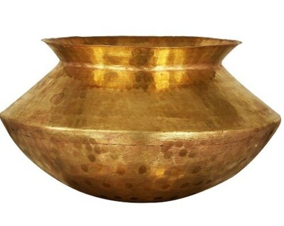 Brass Degchi Pots Indian Traditional Degchi / Deg Pots & Pans Pure ...