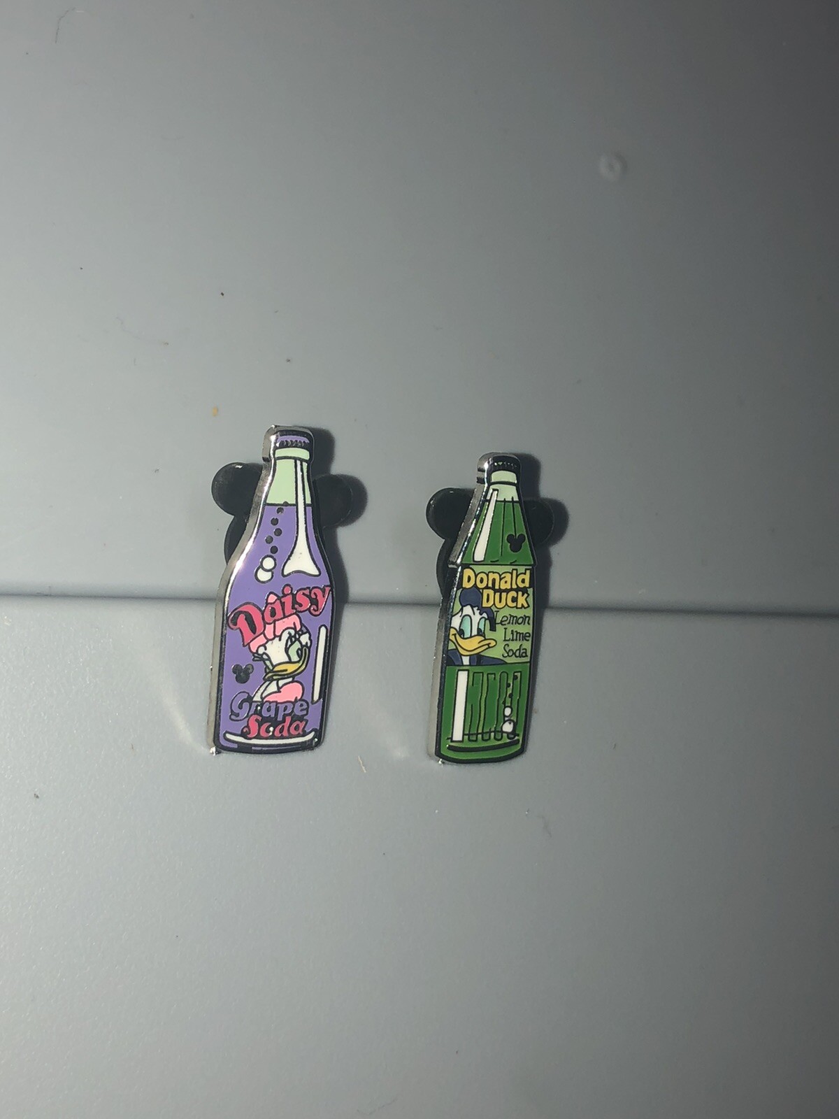 Disney Hidden Mickey Pin Soda Pop Bottle Lemon Lime Donald Grape Daisy ...