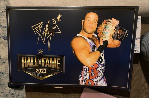 RVD Rob Van Dam Signed W/proof 11x17 Hall Of Fame Photo WWF WWE ...