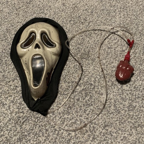 Scream Ghost Face Bleeding Mask Officially Licensed Halloween SFX Men’s ...