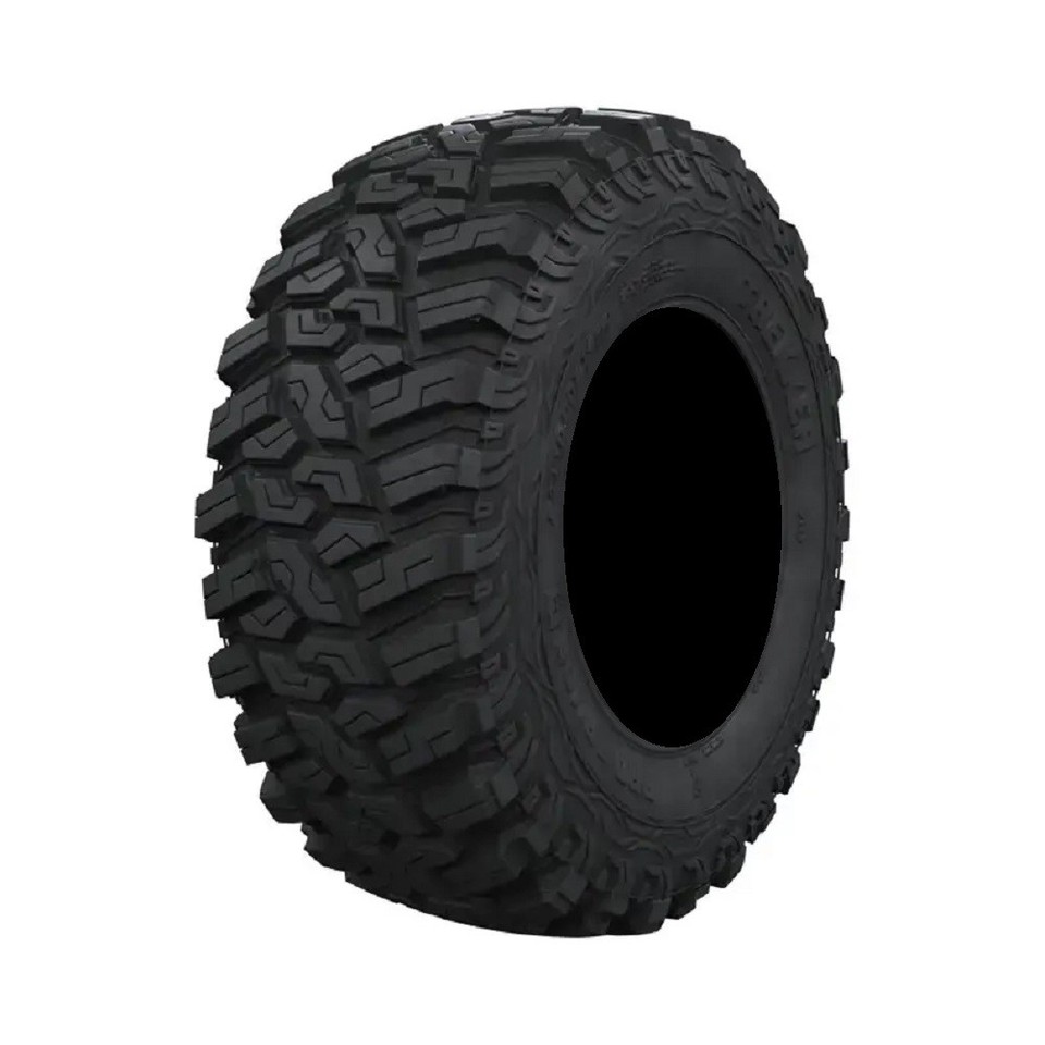 KMC Aztec Bdlk 15" Wheels Mh +0mm 33" Trekker Tires Polaris RZR Turbo R ...