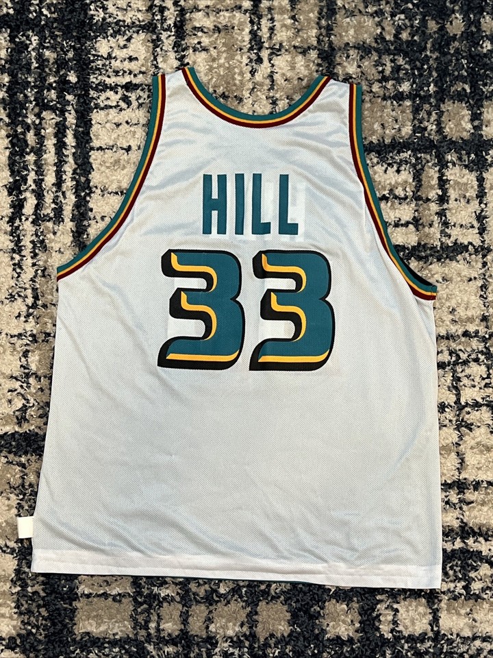 Vintage Detroit Pistons Reversible Champion 90s Jersey, #33 Grant Hill ...