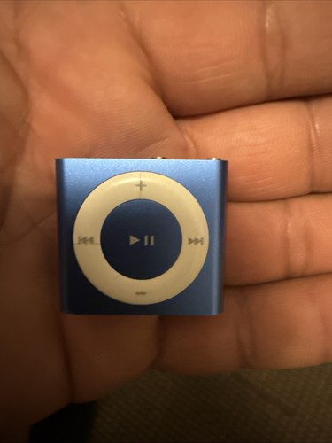 Apple A1373 iPod Shuffle 4th Generation 2GB iPod MP3 Player - BLUE ...