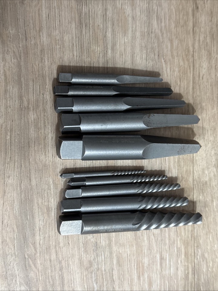 Mac Tools Straight And Spiral Flute Extractor Sets | eBay