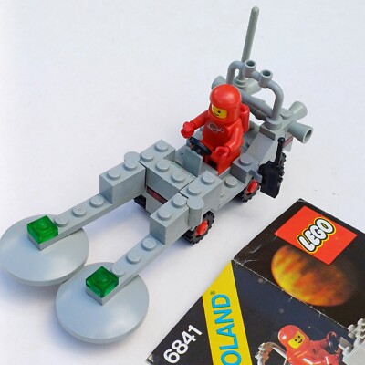 LEGO Vintage Classic Space 6841 Mineral Detector 100% Complete W ...
