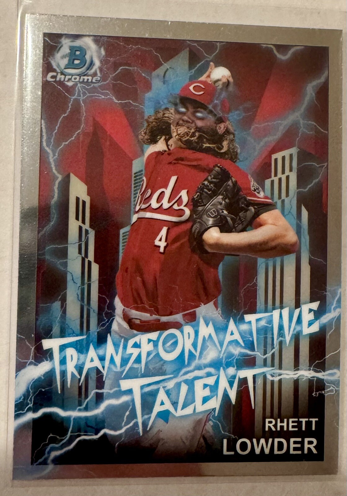 2023 Bowman Draft #TT-8 Rhett Lowder - Transformative Talent ...
