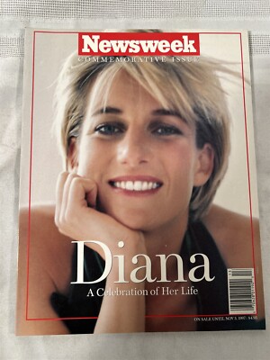 October, 1997 Newsweek Commemorative Issue DIANA, a Celebration of Her ...