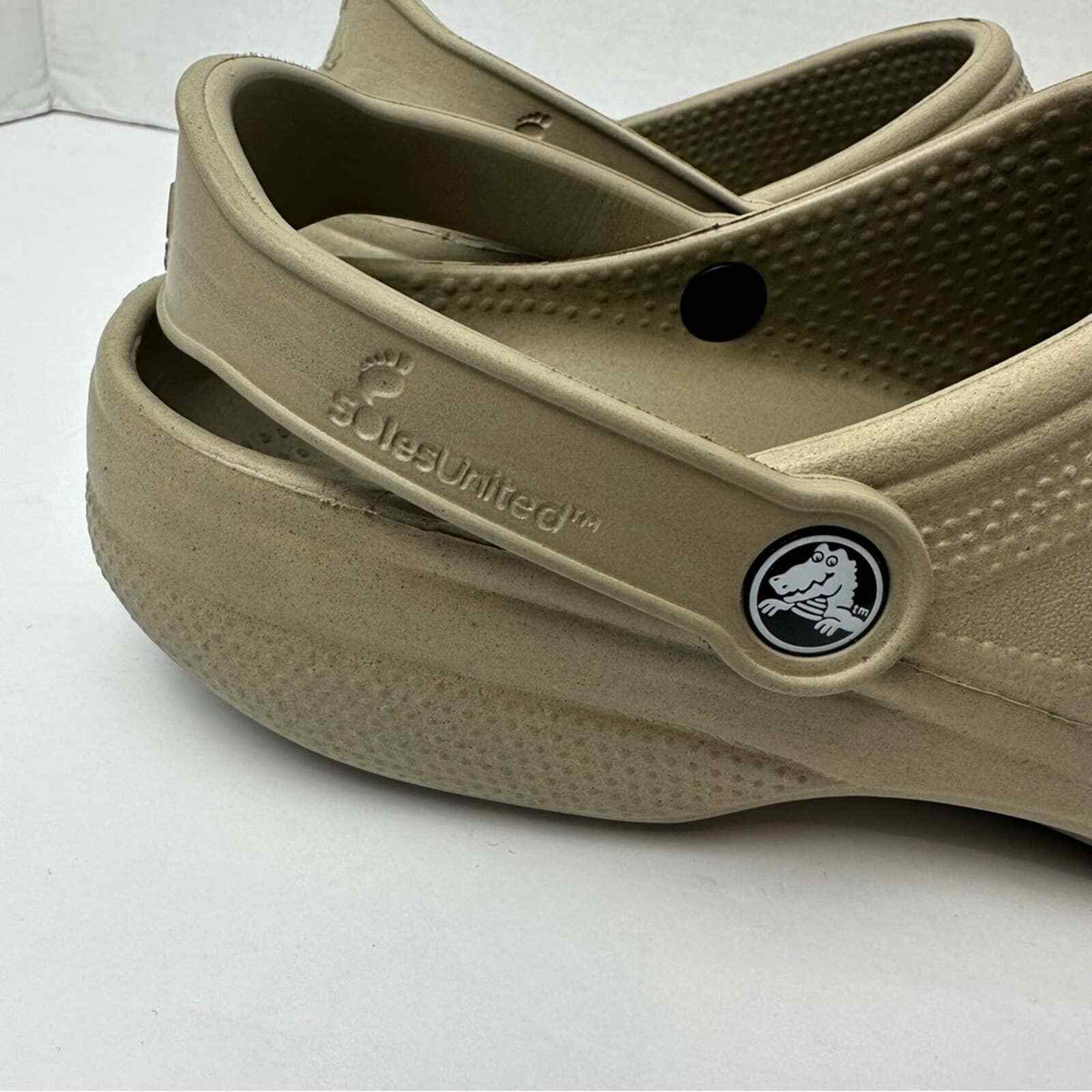 CROCS Classic Clog Unisex Tan SolesUnited Men’s XL 10… - Gem