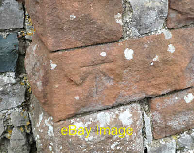 Photo 12x8 OS Bench Mark Pooley Bridge OS cut bench mark from the 19th ...