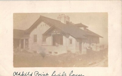 c.1910 RPPC Oldfield Point Light House Setauket LI NY Port Jefferson | eBay