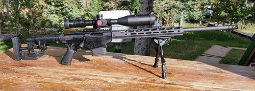 Sniper 5-25x50mm First Focal Plane Rifle Scope 30mm Tube Illuminated ...