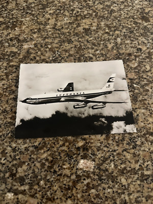 Lufthansa Airlines Boeing 707 old livery inflight Hannover Airport ...