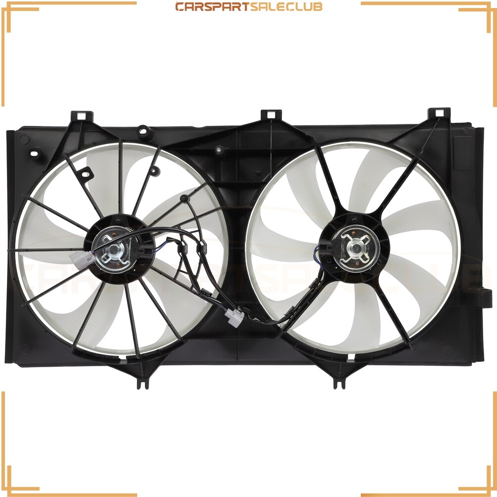 12v Electric Radiator Condenser Cooling Fan For 2007-2011 Toyota Camry ...