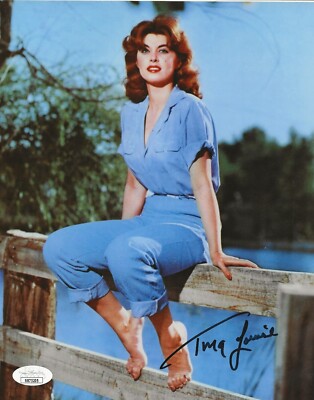 Tina Louise REAL hand SINGED Photo #5 JSA COA Ginger on Gilligan's ...