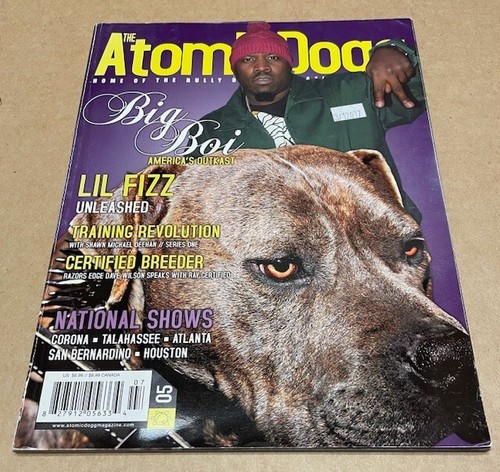 Rare 2007 Atomic Dogg Magazine Pitbull Dogs - American Bullies Puppies ...
