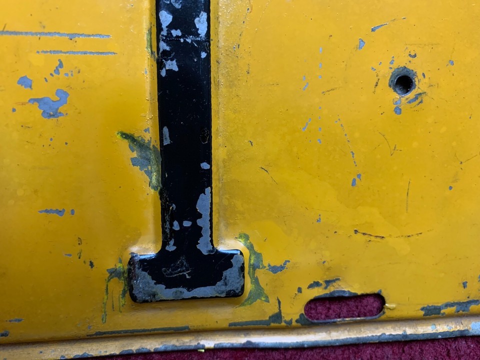 1950 # 1 HAWAII POLITICAL LICENSE PLATE BELONGED TO MAYOR WILSON OF ...