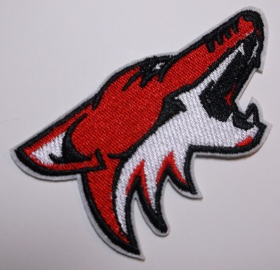 Arizona Coyotes Embroidered Patch~3 7/8" x 2"~NHL~Iron Sew~US Seller ...