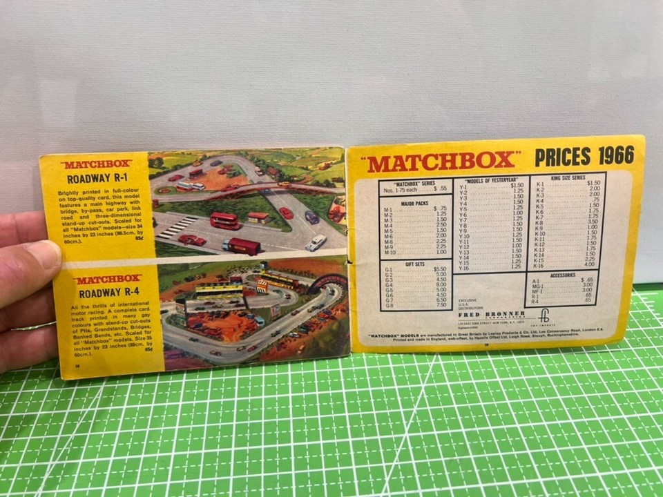 Matchbox Collector's Guide 1966 International Catalog USA Edition ...
