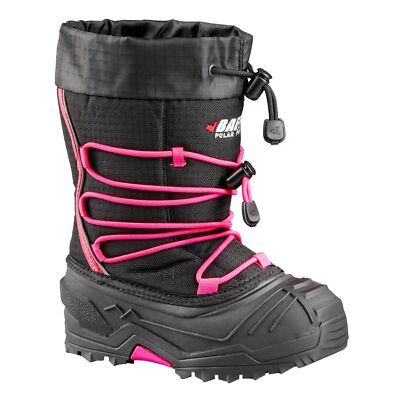 Baffin Young Snogoose Kid's Winter Boots, Black/Hyper Berry, K4 | eBay