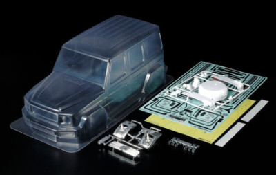 Tamiya 1/10 RC Mercedes Benz G500 BODY SHELL -CLEAR- #51623 | eBay