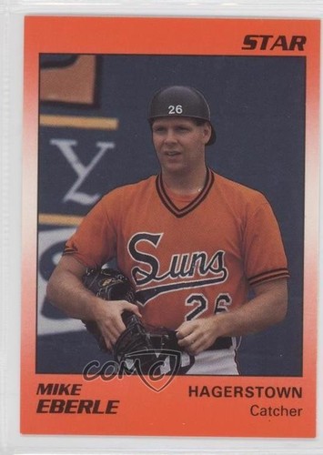1990 Star Hagerstown Suns Mike Eberle Michael Eberle #8 | eBay