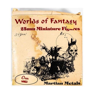 Martian Metals World of Fantasy Mini 25mm Orcs New | eBay