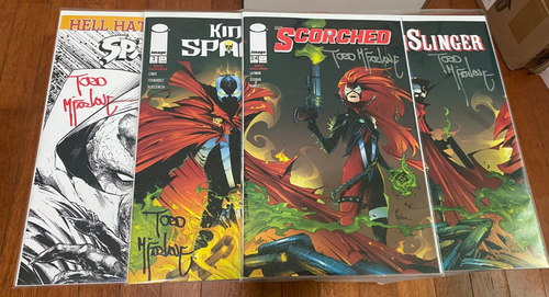 Spawn #365 + Connecting Variant set Signed Todd McFarlane SDCC 2025 ...