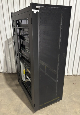 IBM 7014/7015/7017 00P1896 36U Server Rack Cabinet Missing Side Panel ...