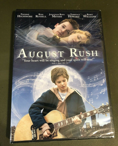 August Rush DVD Freddie Highmore Keri Russell Terrence Howard New ...