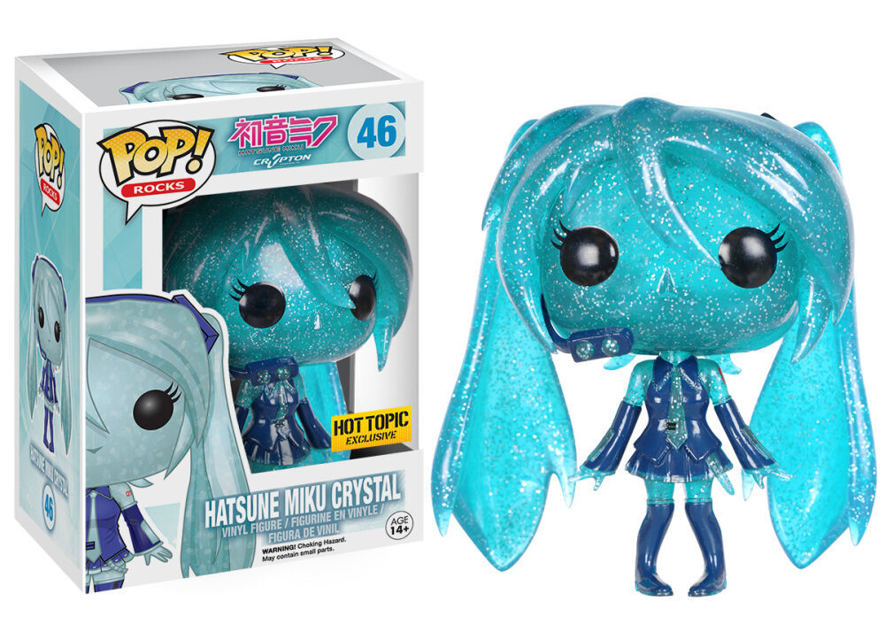 Funko Pop! Vinyl: Vocaloid - Hatsune Miku - (Glitter) - Hot Topic ...