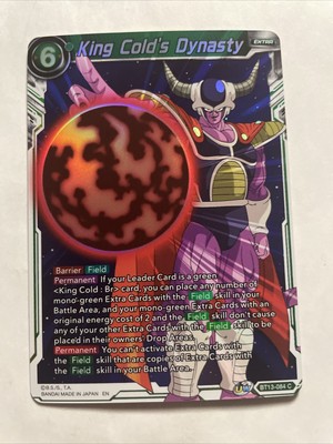 King Cold's Dynasty Foil - BT13-084 - NM- Dragon Ball | eBay