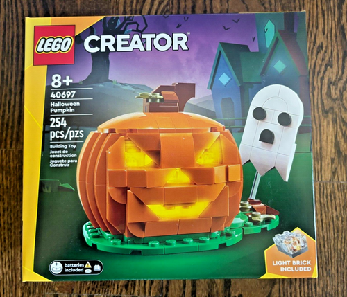 Lego Halloween Pumpkin 40697 Jack-O-Lantern - GWP Sealed Set- Lego ...