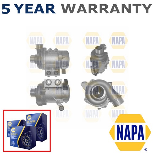 NAPA Water Pump Fits BMW 3 Series Z4 1 5 6 X3 X5 7 2.0 2.5 3.0 ...