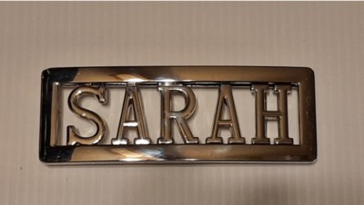 SARAH Custom Personalized Name Belt Buckle -Put your name or word on ...