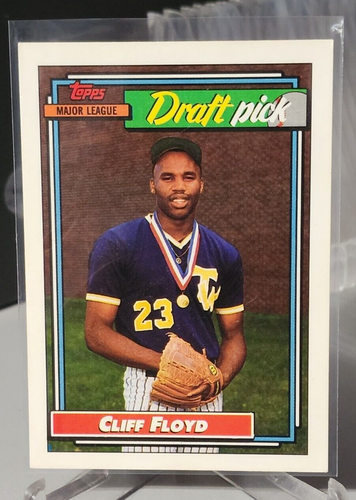 Cliff Floyd 1992 Topps Draft Pick #186 - Expos RC | eBay
